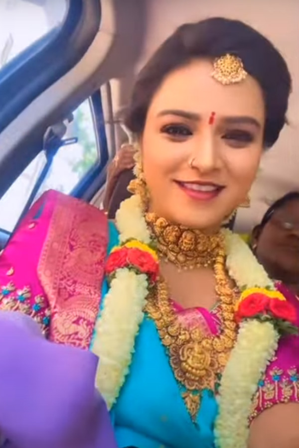 పెళ్లి చేసుకున్న తెలుగు సీరియ‌ల్ న‌టి (ఫోటోలు) | Chiranjeevi Lakshmi Sowbhagyavathi Serial ...